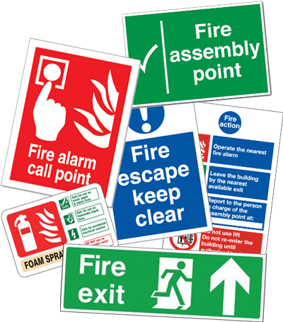 Signs – Shop Fire Safety
